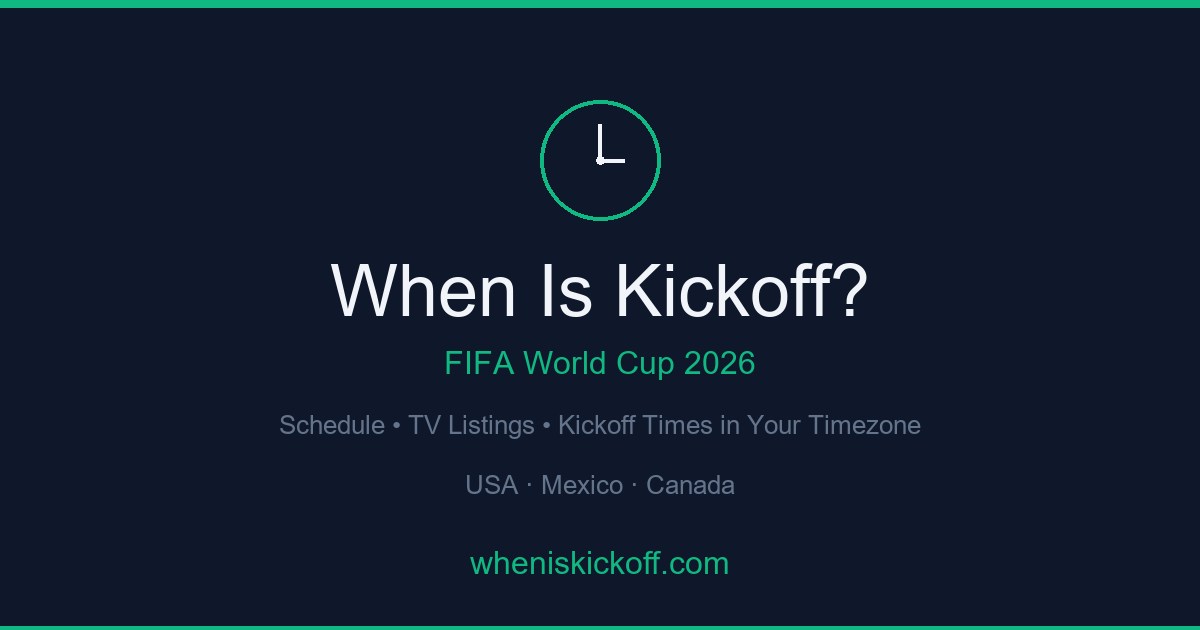 World Cup 2026 TV Schedule USA — FOX, FS1, Telemundo & Streaming Channels